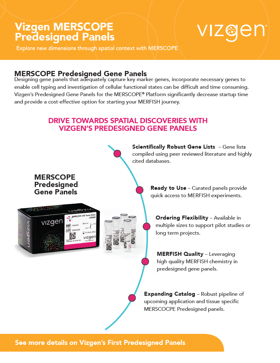 MERSCOPE Pane Neuro Cell Type Panel